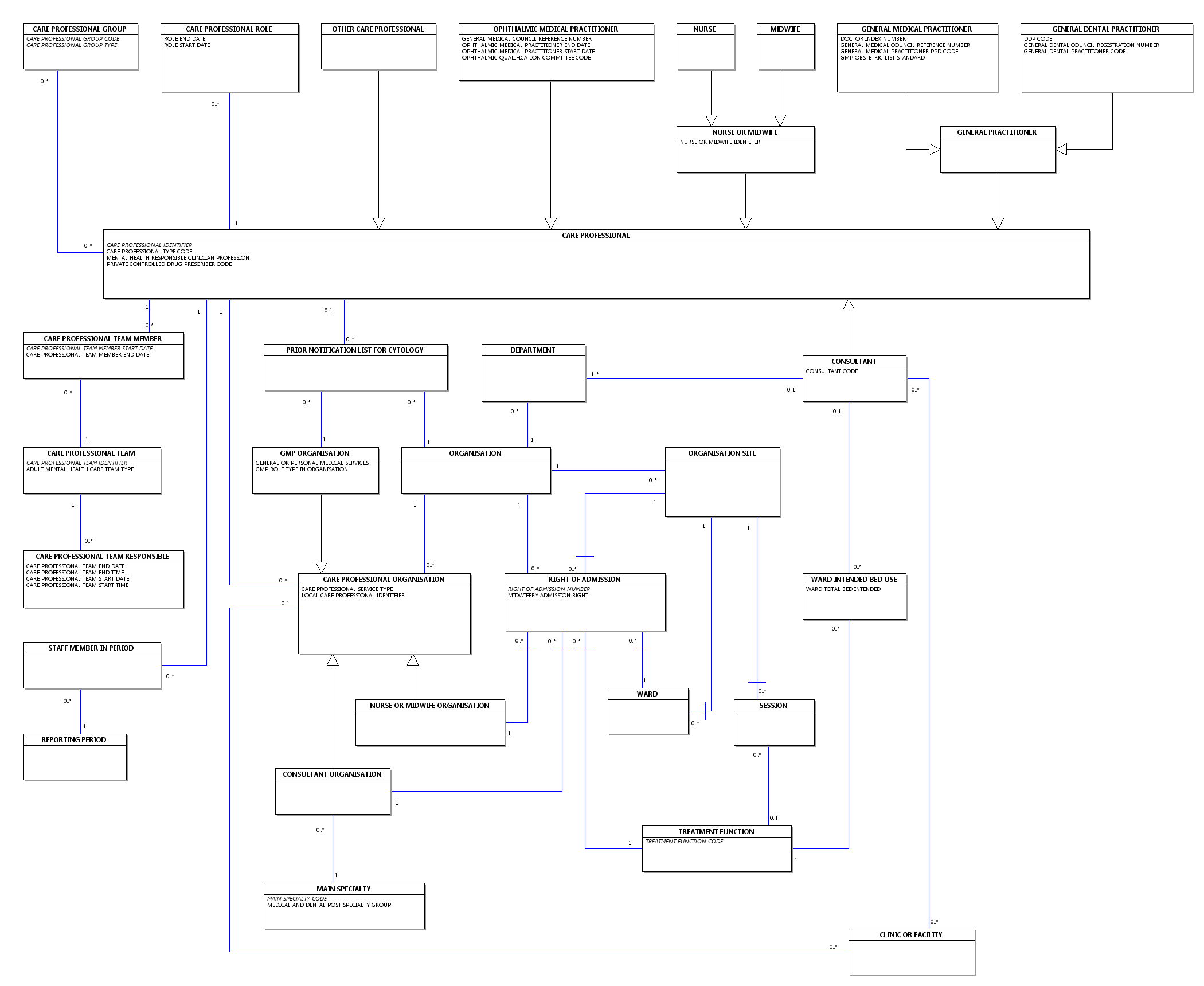 Diagram: Care Professional Diagram